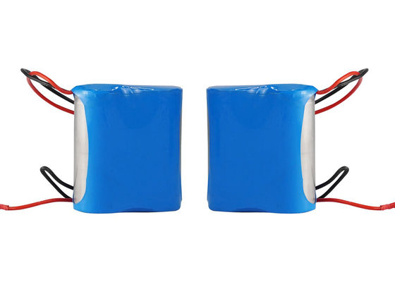 Lightweight 6V 6Ah Portable Li Ion Battery Blue PVC 5000 Cycles